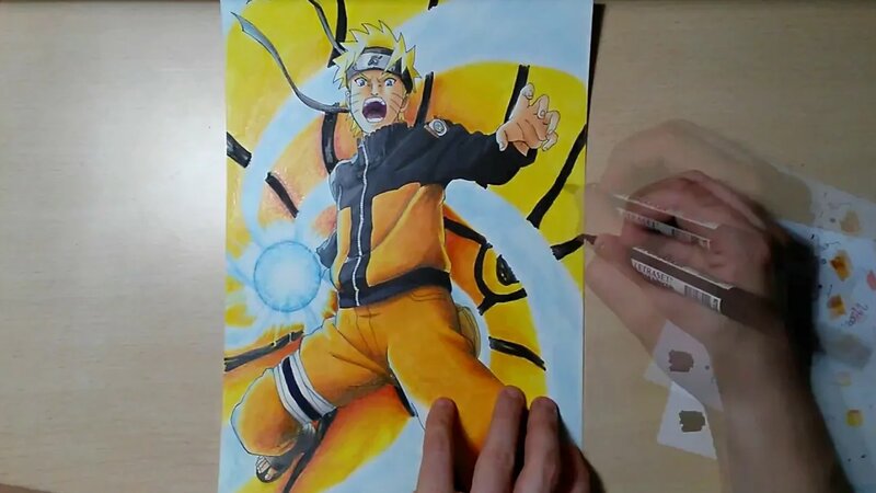 Speed drawing - Naruto Uzumaki - Naruto Shippuden
