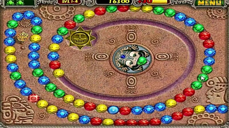 GamePlay | Zuma Deluxe Level one Complete | Game Play | Zuma | Zuma ...