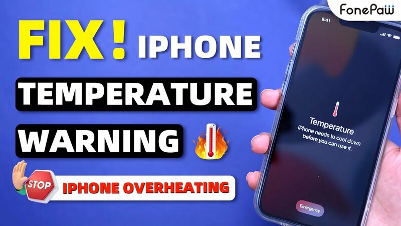 Fix iPhone 15 Temperature Warning [6 WAYS] - How to Stop iPhone ...