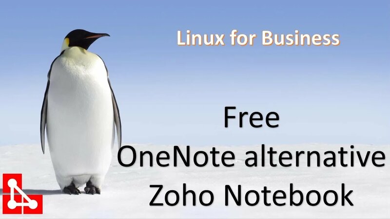 Note taking on Linux - Zoho Notebook an alternative for OneNote?