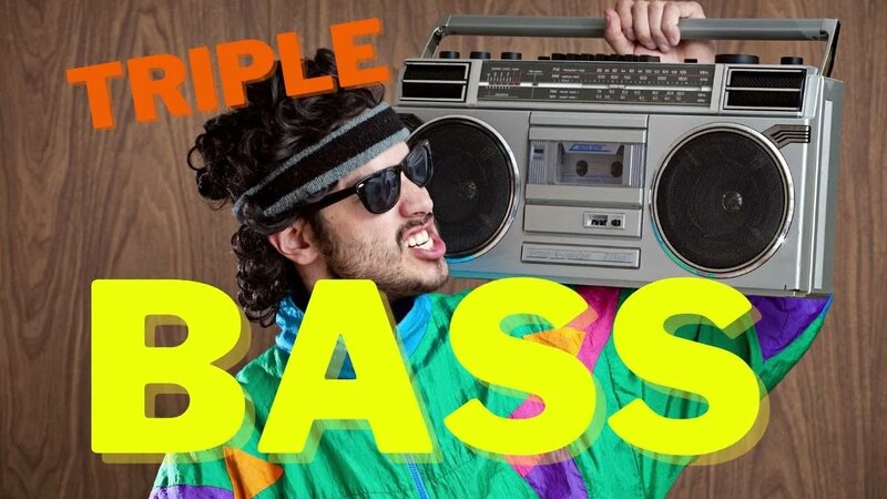 Triple Bass - 59 mins low frequency meditation music