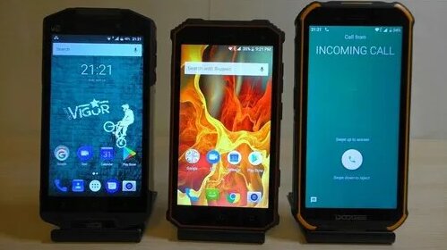 Doogee GinZZU Wigor triple IP68 Phones Incoming Call - Yandex Video ...