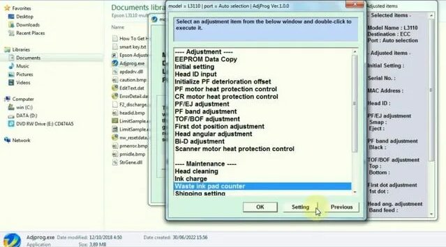Error Code 21000069 Reset Epson L Series - Смотреть онлайн в поиске ...