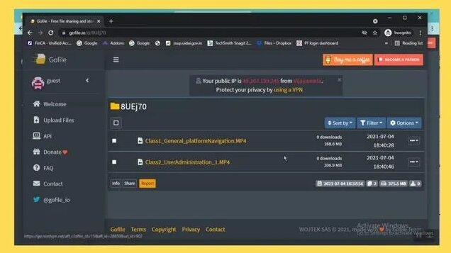 GoFile.io | File Transfer Mobile PC To Computer Without USB Cable ...