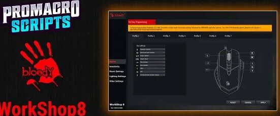 Как установить макросы на мышку Bloody через Workshop8? - Смотреть ...