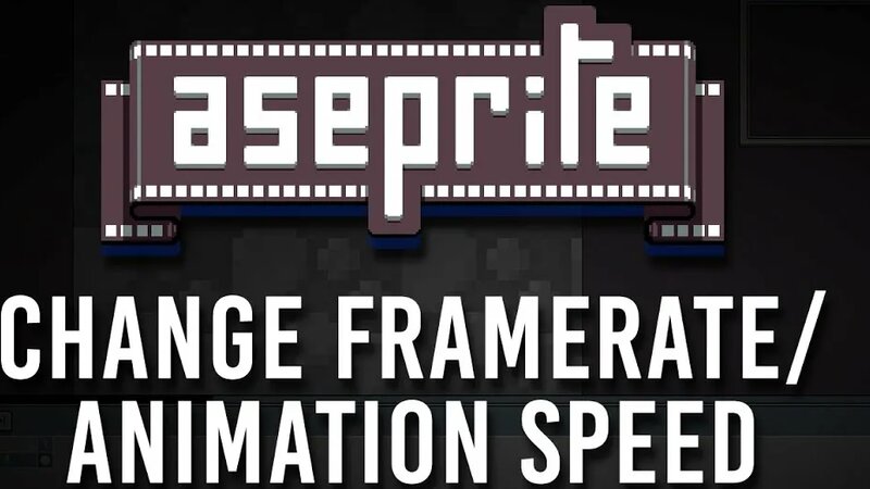 How to Change Frame Rate (Animation Speed) in Aseprite - Смотреть ...