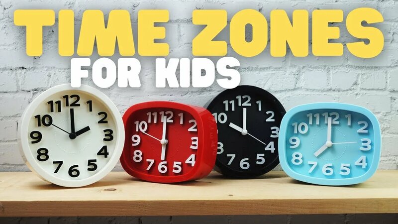 Time Zones for Kids | Learn about the time zones of the world ...