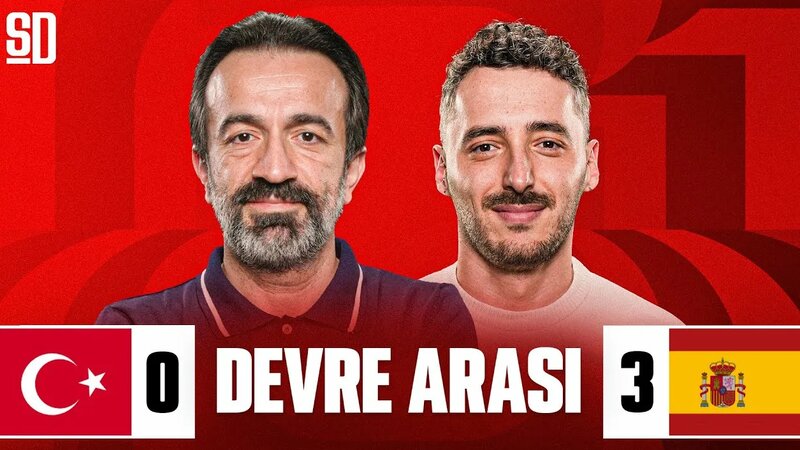 "Farkin Açilmamasi Lazim" | Türkiye 0-3 İspanya, İlk Yarı, Uğurcan ...