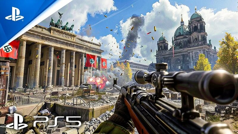 World WAR 2 Germany | Realistic Immersive Ultra Graphics Gameplay (4K 60fps) Call of Duty ...
