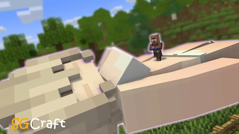 Giantess Growth 1 - Minecraft Animation