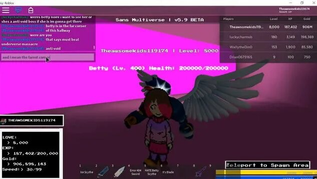 revealing all secret boss locations in sans multiverse. - Смотреть ...