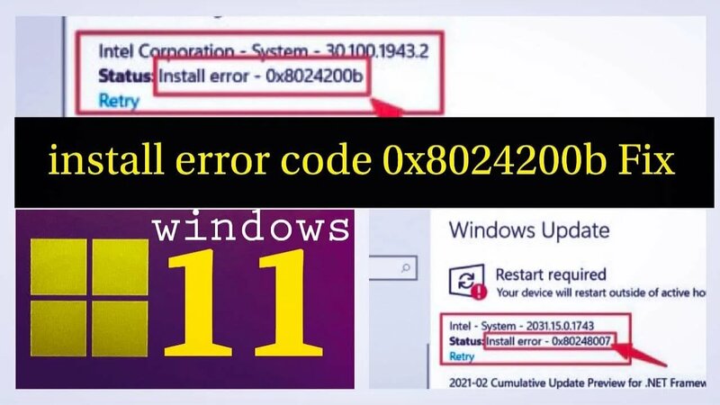 windows 11 error code 0x8024200b fix | AiN - Yandex Video aramada ...