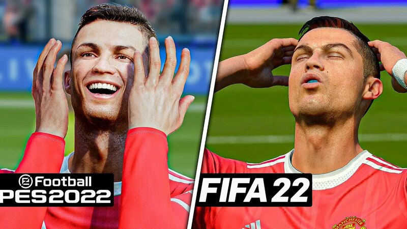 [Updated] FIFA 22 vs eFootball 2022 Comparison : Graphics, Player ...