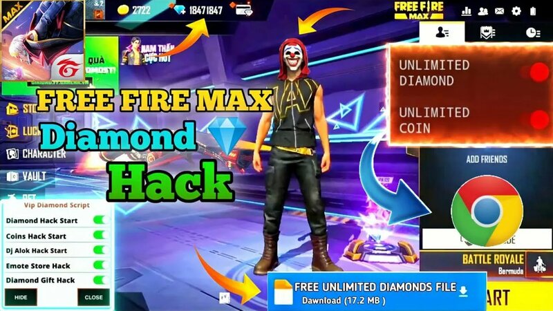 Ff max diamonds hack|free fire max hacked|unlimited diamonds||garena ...