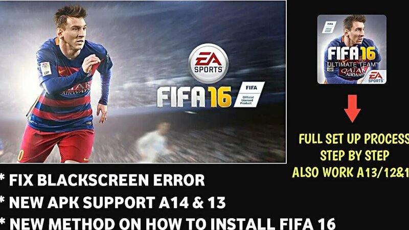 [Tutorial] How To Install FIFA 16 Mobile on Android 14 || FIFA 16 Patch ...