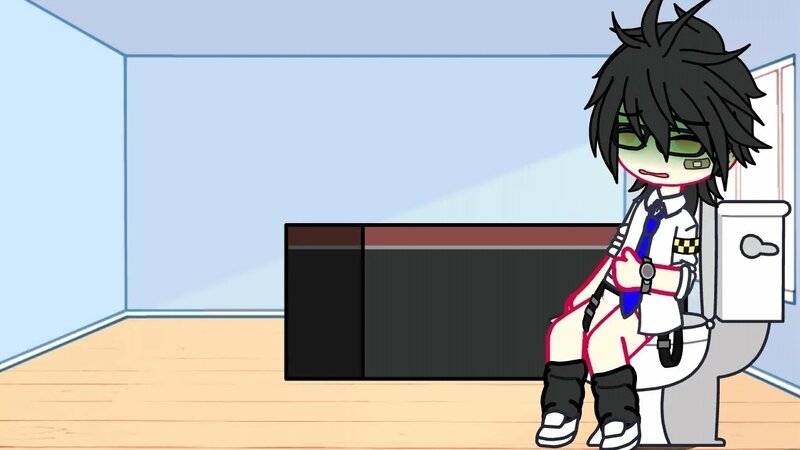 Ray drink spoiled milk (Gacha diarrhea boy) • #gacha #diarrhoea #poop ...