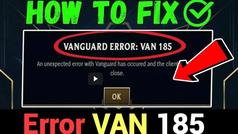 How To Fix League of Legends Vanguard Error 185 - Yandex Video aramada ...