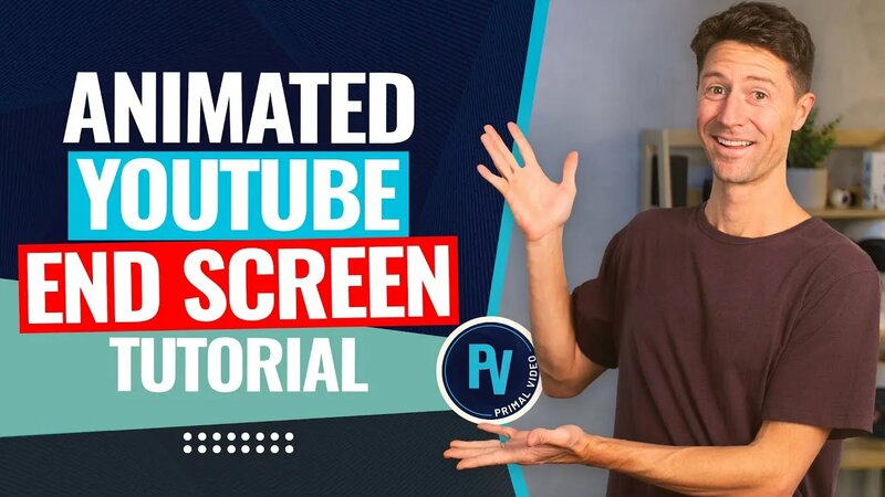 How To Make A YouTube End Screen Template (Updated!)