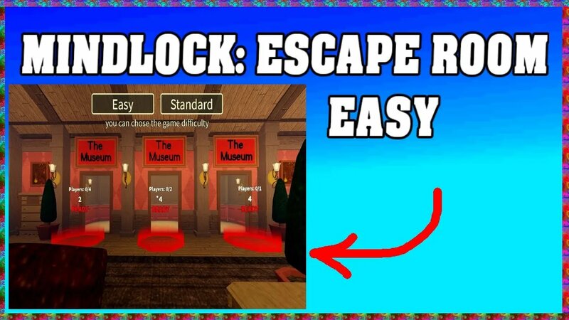 Roblox Mindlock: Escape Room The Museum Walkthrough [English] [Easy ...