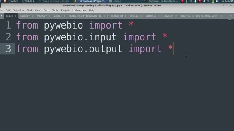 Python Tutorial || Creating Web App with Python only without HTML and ...