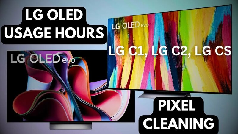 LG OLED Usage Hours - Pixel Cleaning - Netflix TIP | LG C1, C2, C3| How ...