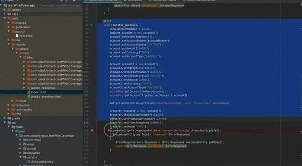 Code Coverage using JaCoCo Gradle plugin | Spring boot Junit Test ...