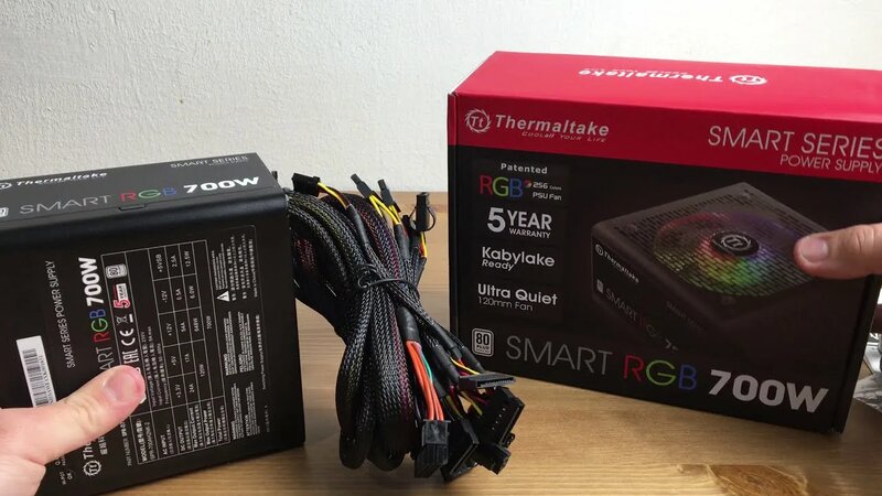Thermaltake Smart RGB 700w PSU - Thermaltake RGB 700W - Thermaltake ...