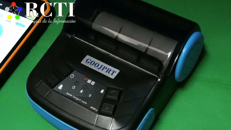 Configuración impresora Goojprt PT-310 o MTP-3 | Printer+ - Смотреть ...