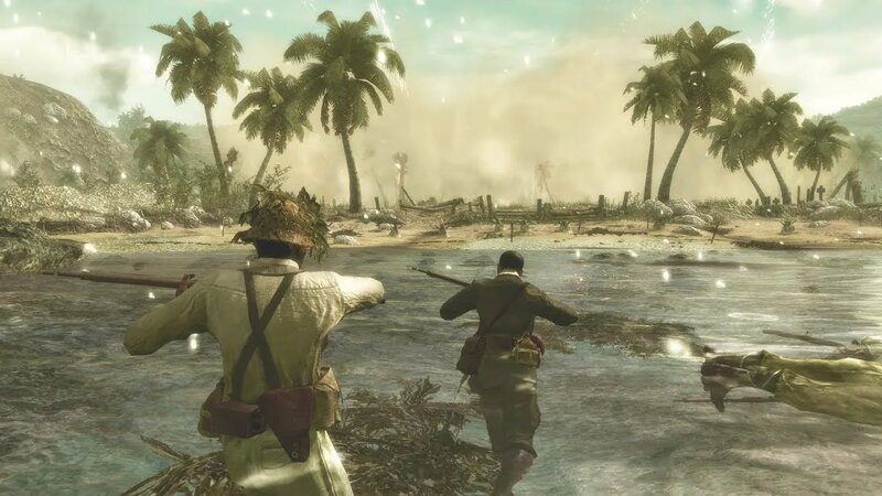 Japanese Invasion of Hawaii - Call of Duty World at War - Смотреть ...