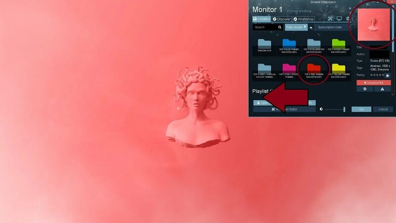 5 best red themed wallpaper engine backgrounds