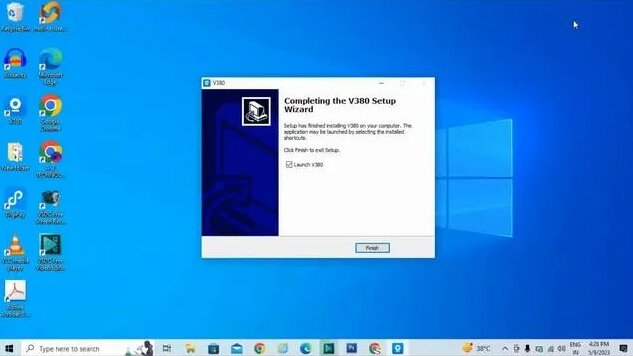 V380 pro wifi Camera software installation & Setup & remote viewing on ...