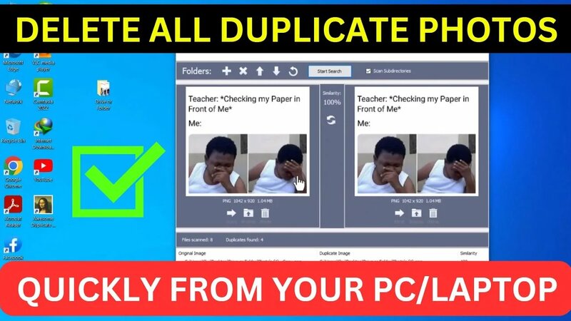 How To Find And Remove All Duplicate Photos In Windows 10/11 | Delete ...