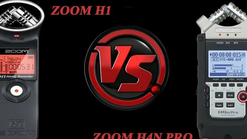 Zoom H1 vs Zoom H4n PRO. Подробное сравнение+тест рекордеров - Смотреть ...