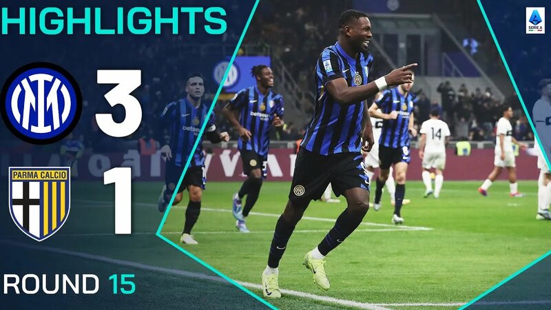 Inter-Parma 3-1 | Highlights | Comfortable win for Inter | Serie A 2024 ...