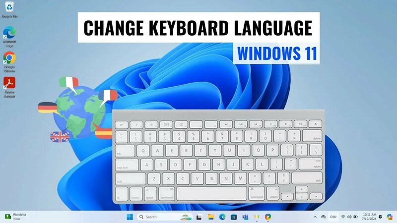 How to Change Keyboard Language | Windows 11 - Смотреть онлайн в поиске ...