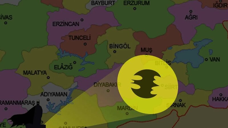 Batmanlılar, Batman (Yarasa Adam) Haritasını Değerlendirdi - Yandex ...