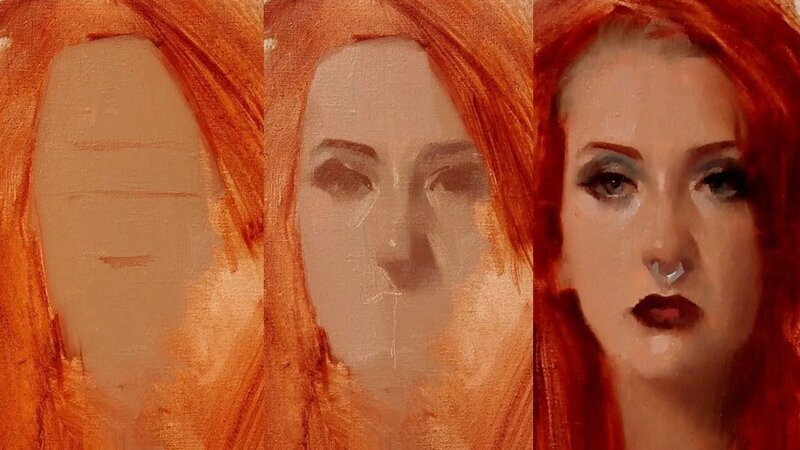 How to Paint Portraits of Women by Alex Tzavaras - Yandex Video aramada ...