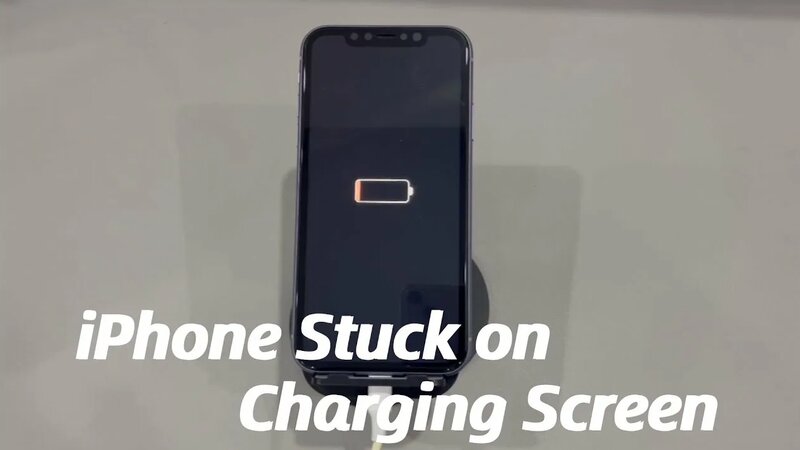 iPhone Stuck on Charging Screen | 5 Ways to Get Out of Stuck Red ...
