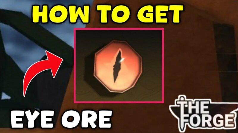 How to Get Eye Ore in The Forge FAST | Legendary Eye Ore Location ...
