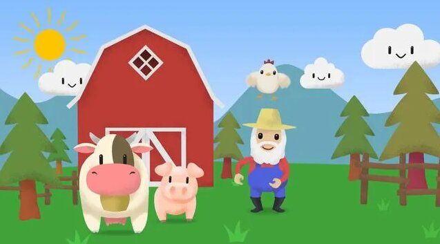 Old MacDonald had a farm | Nursery rhyme with animals | Moogoopi Kids ...