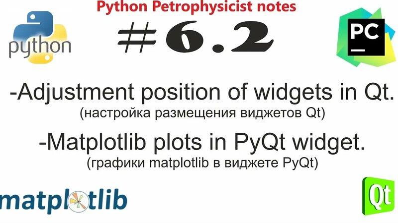 Python и Matplotlib отображение графиков в виджете PyQt - Смотреть ...