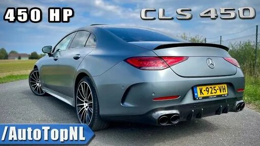 AutoTopNL | Mercedes-Benz CLS 450 Stage 1 Review on Autobahn by ...