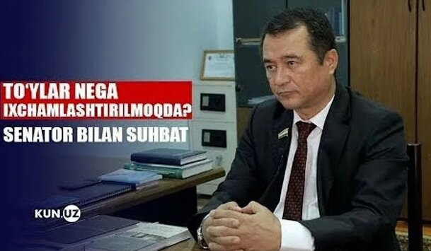 “toʻylarni ixchamlashtirish bu — hayotiy zarurat EDI” senator iqboljon mirzaaliyev bilan suhbat ...