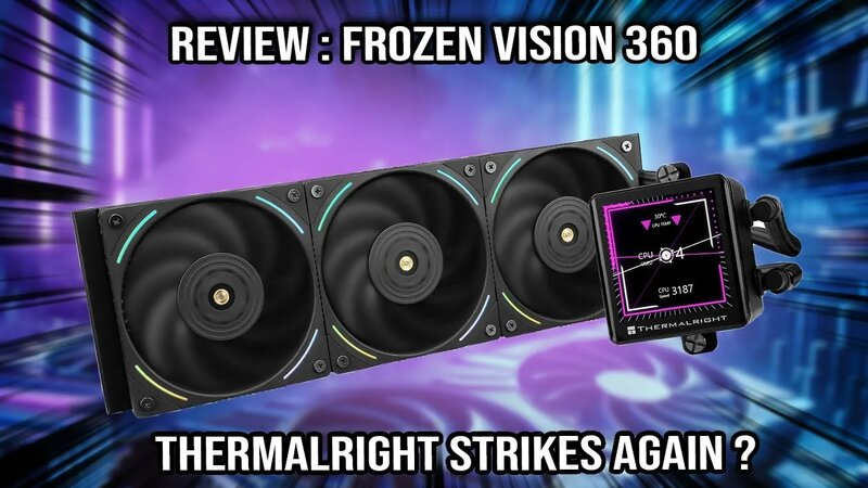 Thermalright Frozen Vision 360 Review - Good deal for an AIO with LCD ...
