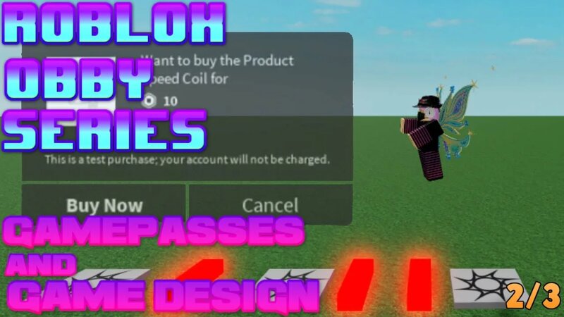 How to make a Roblox Obby - Gamepasses and Level Design - Tutorial 2/3 ...