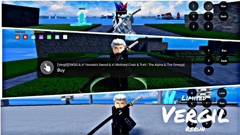Verse Piece | Vergil Rerun | How to get Vergil | Showcase Vergil | # ...