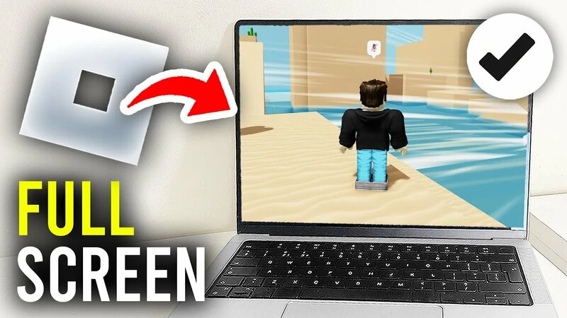 How To Make Your Roblox Full Screen - Full Guide - Yandex Video aramada ...