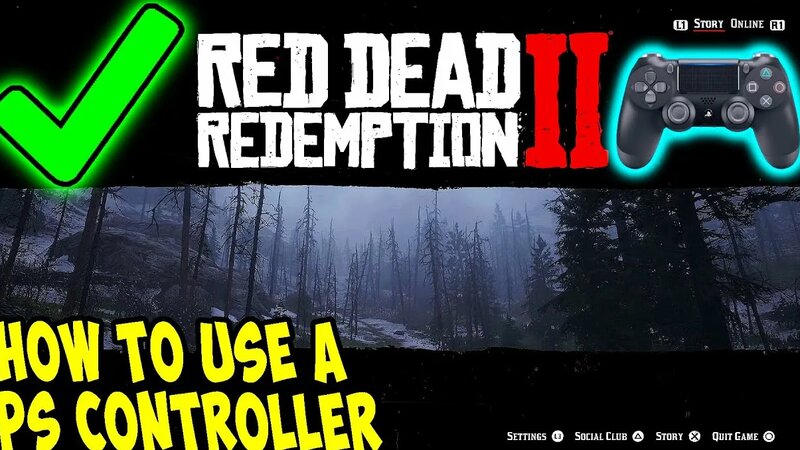 How To Play Red Dead Redemption 2 With A PS4/PS5 Controller Layout On ...