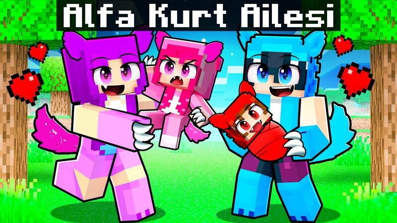 Minecraft'ta ALFA KURT Ailesi Tarafından Evlat Edinildim! - Yandex ...