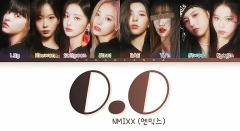 [Nmixx 엔믹스] O.O : 8 members (You as member) Color Coded Lyrics - Yandex ...